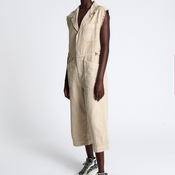 One Teaspoon | Jeans | One Teaspoon Stone Beige Safari Camp Overalls ...